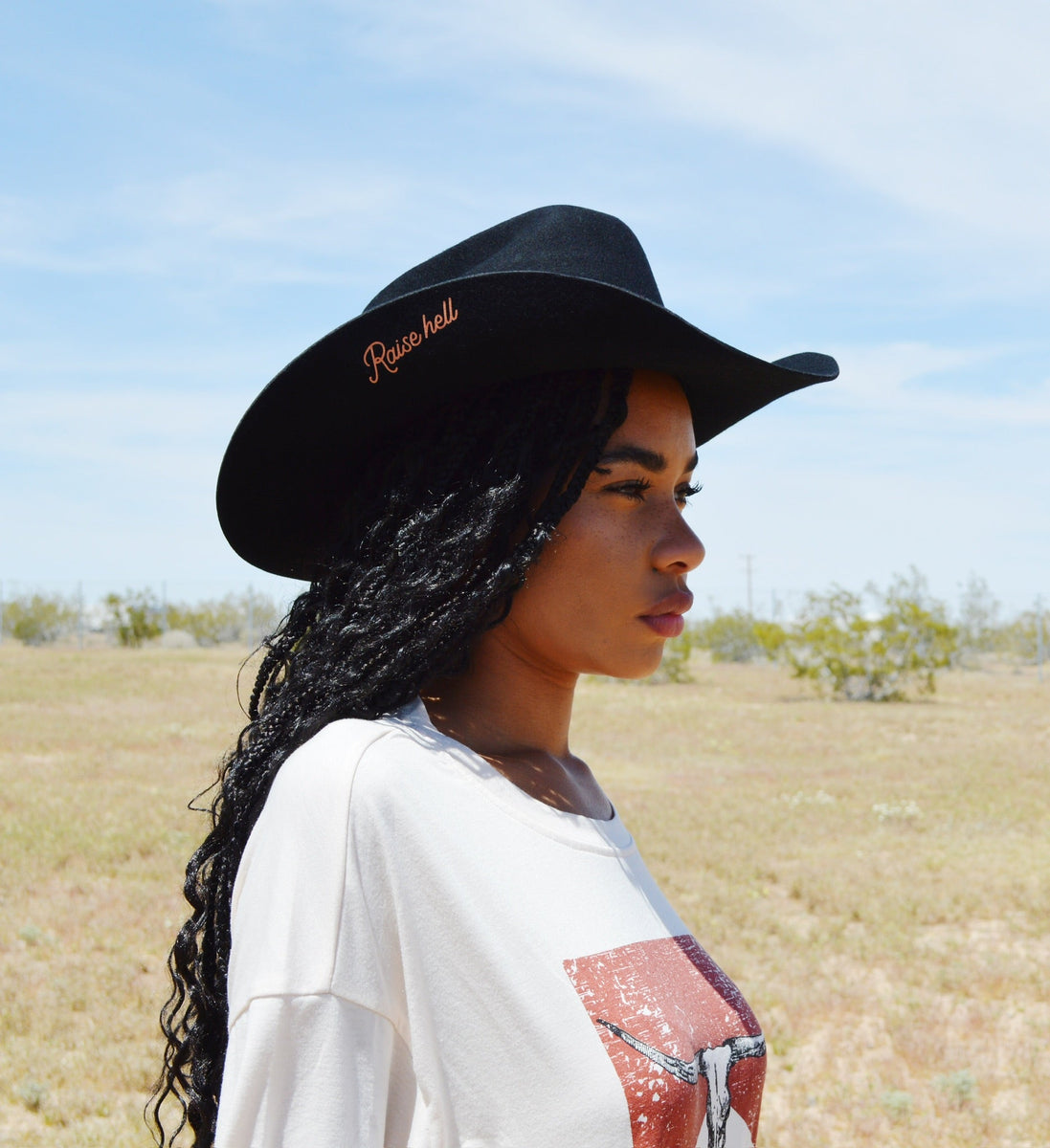 Raise Hell Cowboy Hat – Wild As Heck